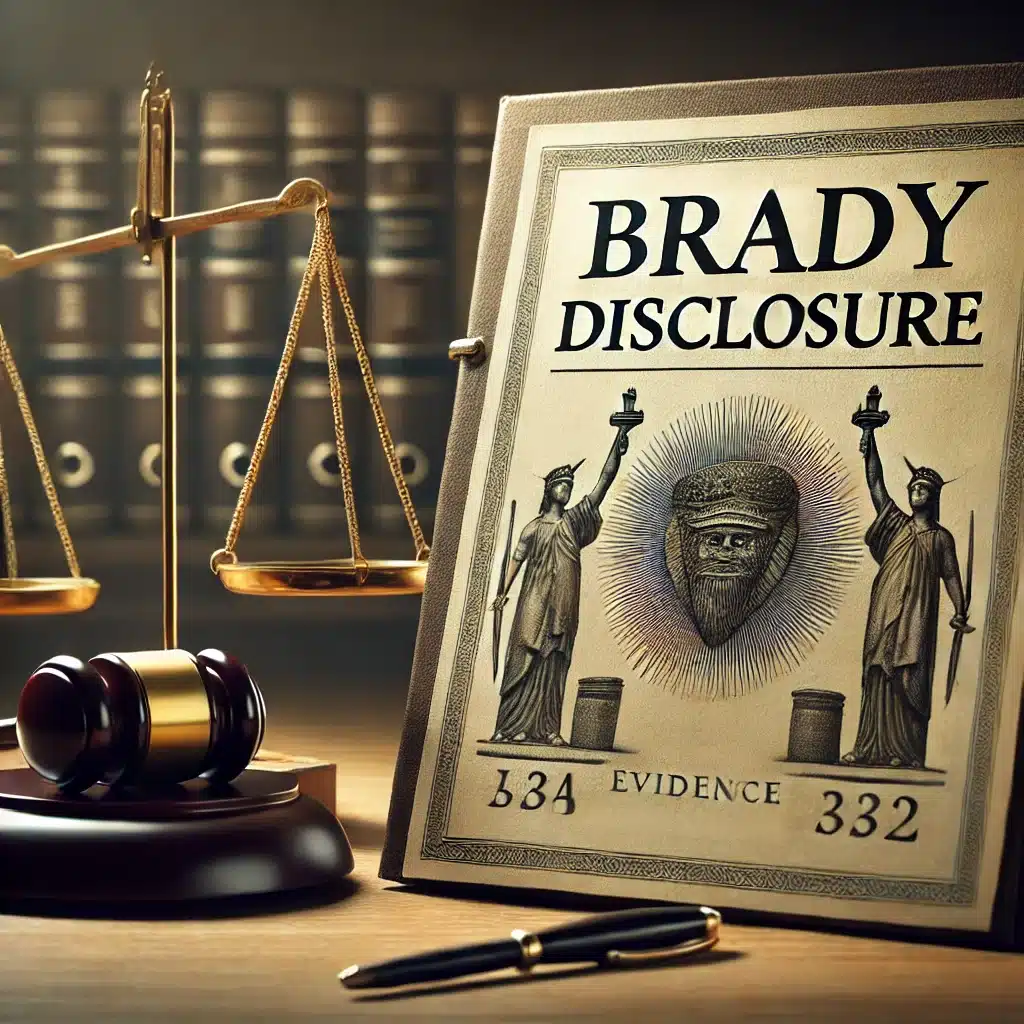 What Is A “Brady Disclosure”?