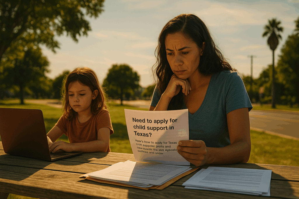 Texas Child Support: How to Apply - A Parent's Guide in 2025